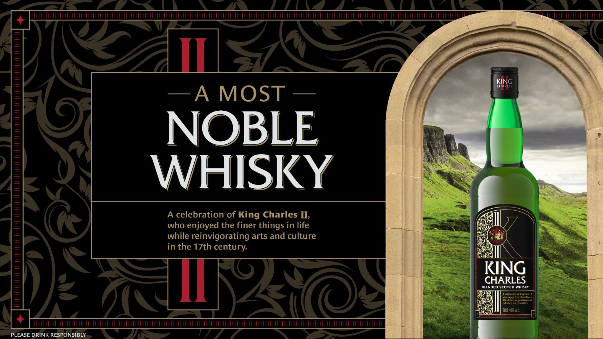 King Charles | Blended Scotch Whisky | Quality Spirits International